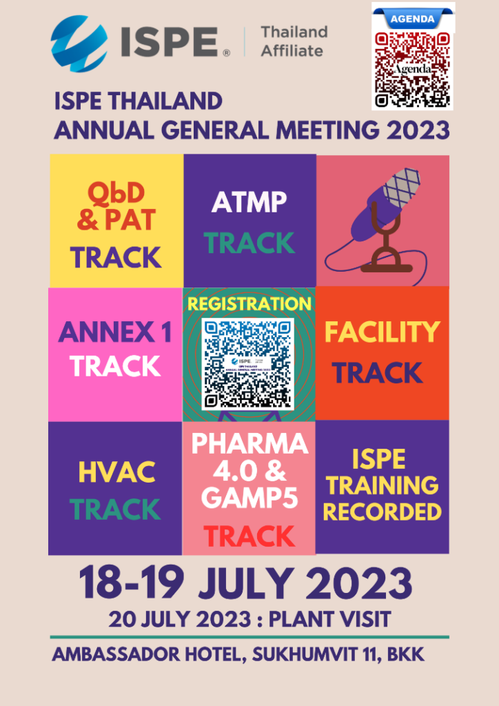 ISPE Thailand Annual General Meeting (AGM) 2023 - Factorytalk ...